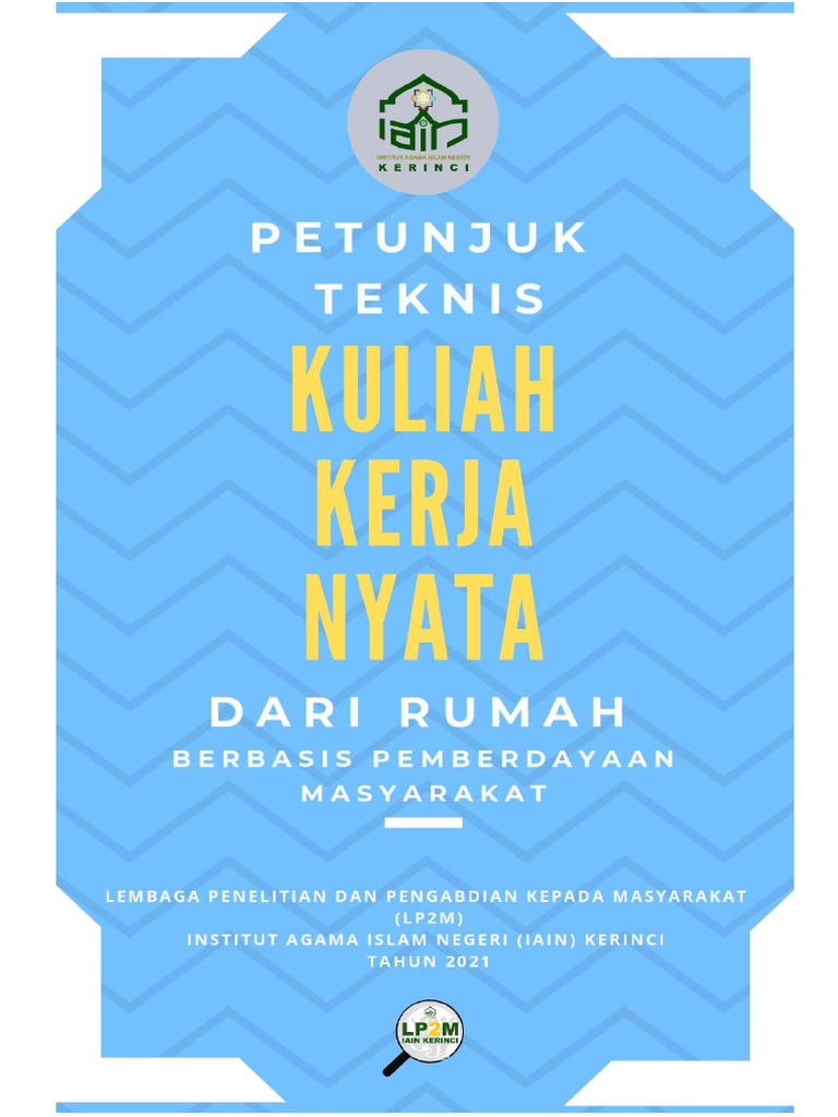 01 Juknis KKN-DR BPM IAIN Kerinci (Revisi) | PDF