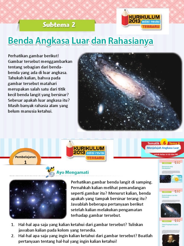 Kelas 6 Tema 9 Subtema 2 | PDF
