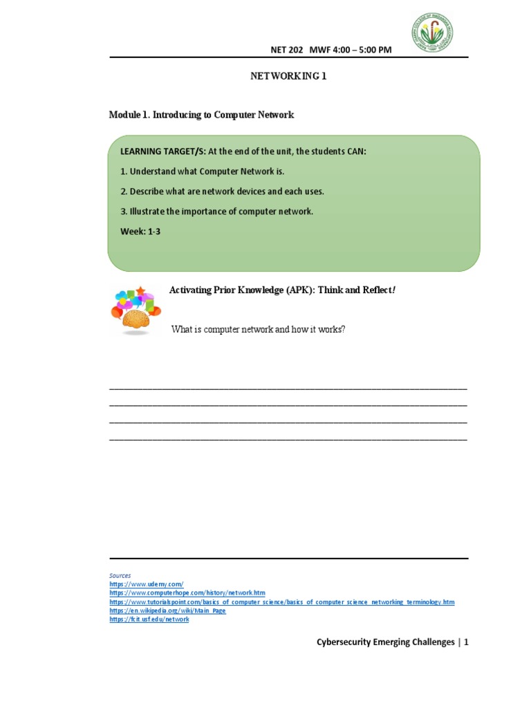 Introduction to Computer Networking | PDF | Internet Protocol Suite ...