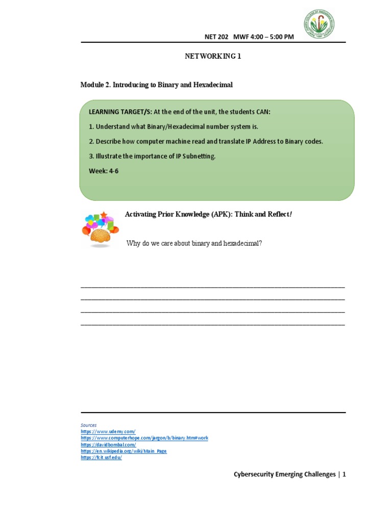 NET 202 Module 2 MWF 4 5PMNetworking 1 2 | Descargar gratis PDF | Ip ... NET 202 Module 2 MWF 4 5PMNetworking 1 2 | Descargar gratis PDF | Ip ...