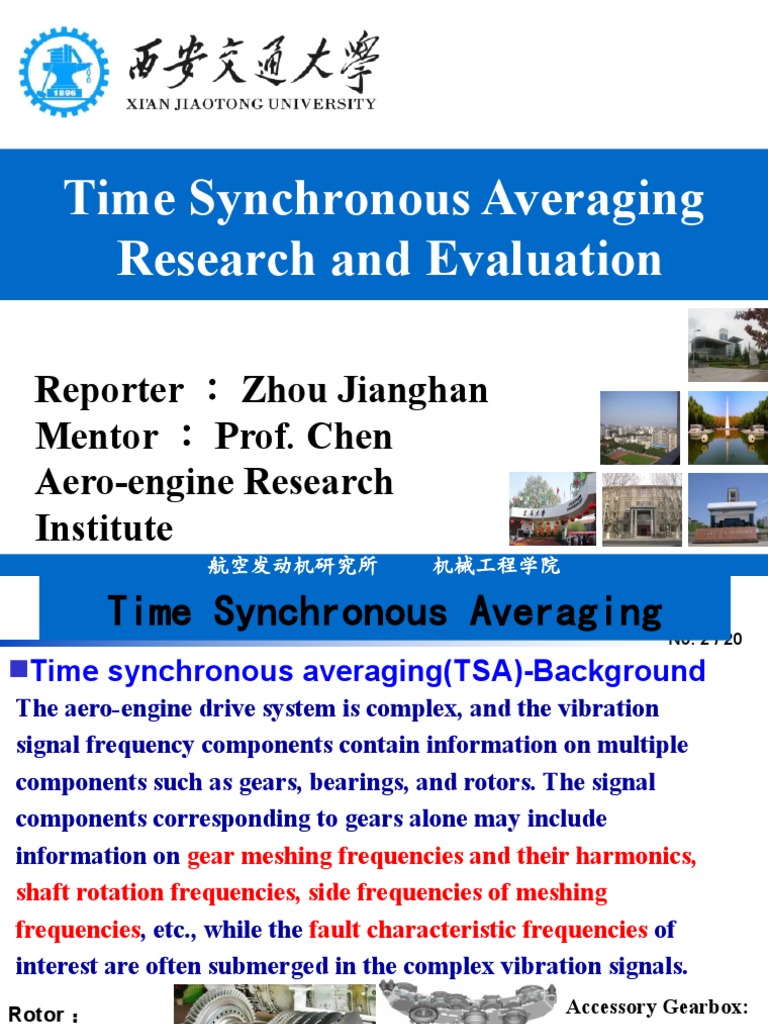 Time Synchronous Averaging Research and Evaluation | PDF | Engineering ...