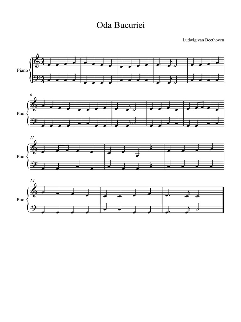 Oda Bucuriei Luca | PDF