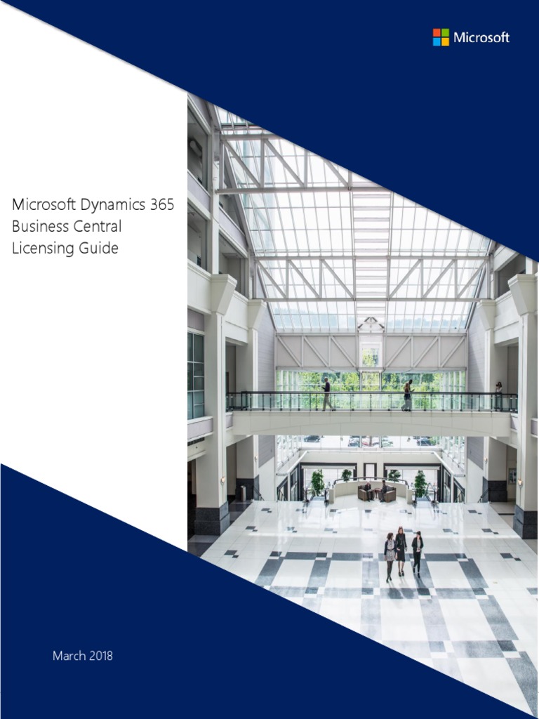 Dynamics 365 Business Central Licensing Guide | PDF | Subscription ...