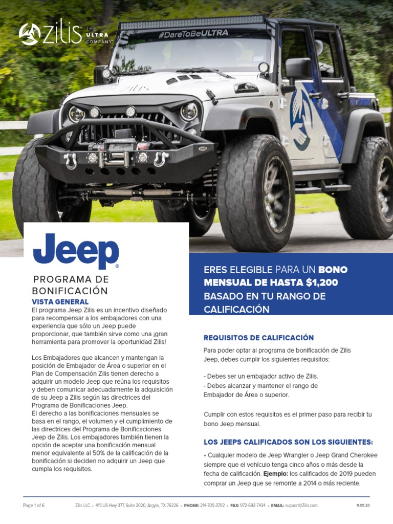 SPA Jeep Club Flyer 11.5.20 | PDF | todoterreno | Presidentes de los ...