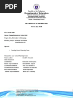 Accomplishment Report GPTA | PDF