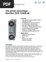 Huawei Indoor Power System TP48300-A-N07A3 L07A3 Datasheet | PDF ...