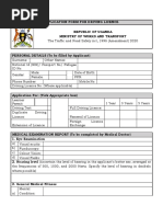 St. Kizito Choir Registration Form | PDF | Choir