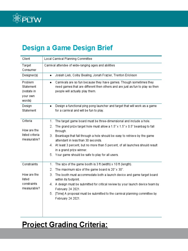 Official Ied 1 | PDF | Engineering Design Process | Design