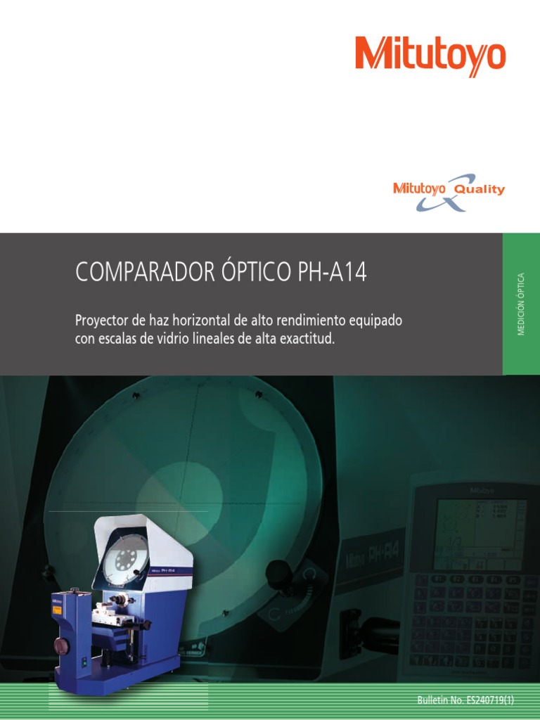 Descricpion PH A14 | PDF | Óptica | Medición
