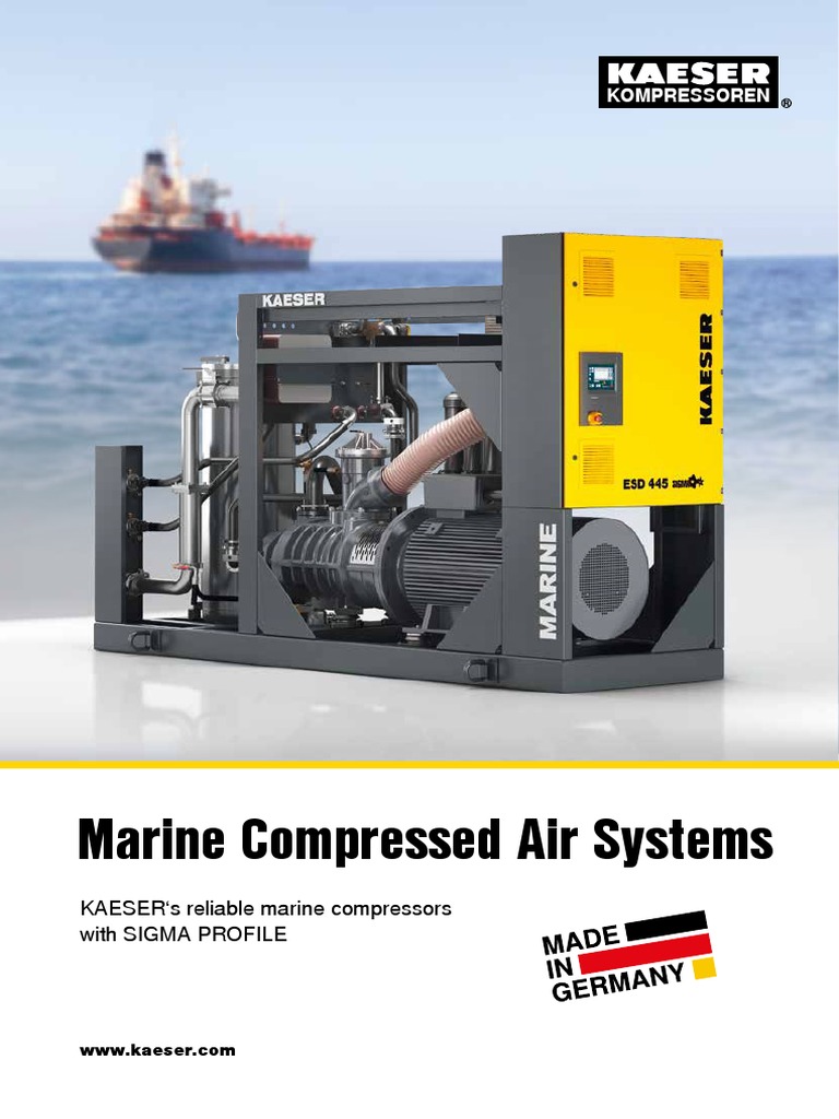 Kaeser Marine Compressors | PDF | Bearing (Mechanical) | Efficient ...