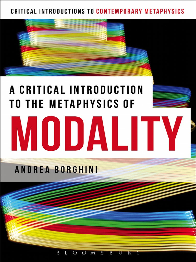 (Bloomsbury Critical Introductions To Contemporary Metaphysics) Andrea ...