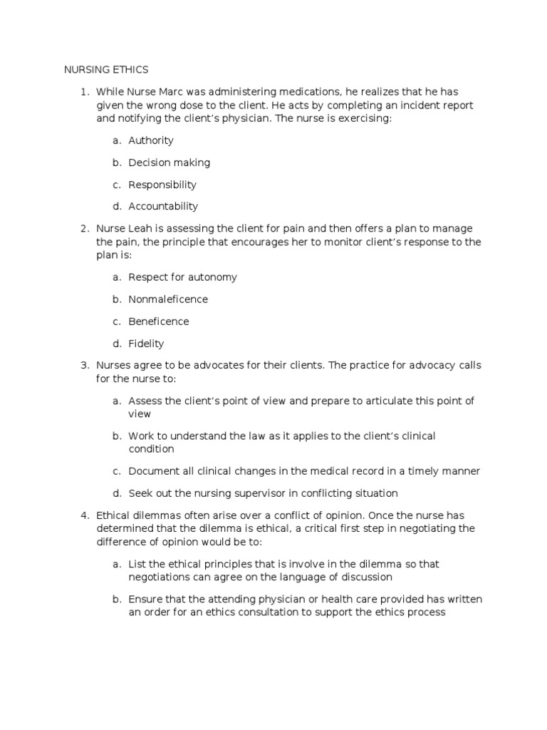 Nursing Ethics | Autonomy | Nursing