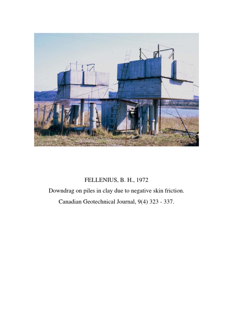 Fellenius (1972) | PDF