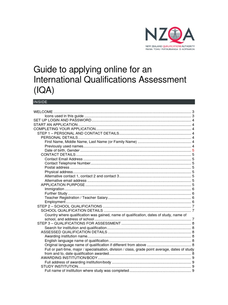 NZQA Guide To IQA | Professional Certification | Vocational Education