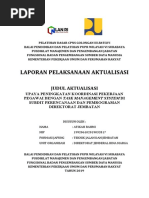 Contoh Laporan Aktualisasi CPNS | PDF | Karier & Perkembangan