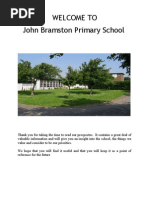 Primary School Prospectus Sample | PDF | Special Education | Schools