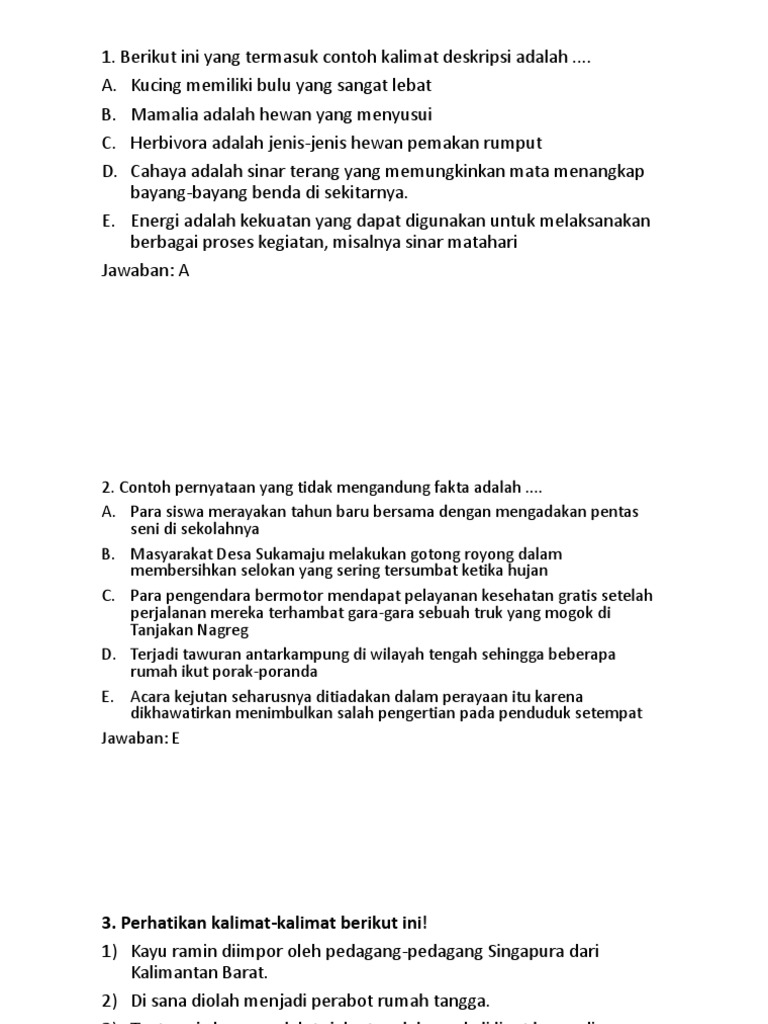 PAS Bindo Kelas X | PDF