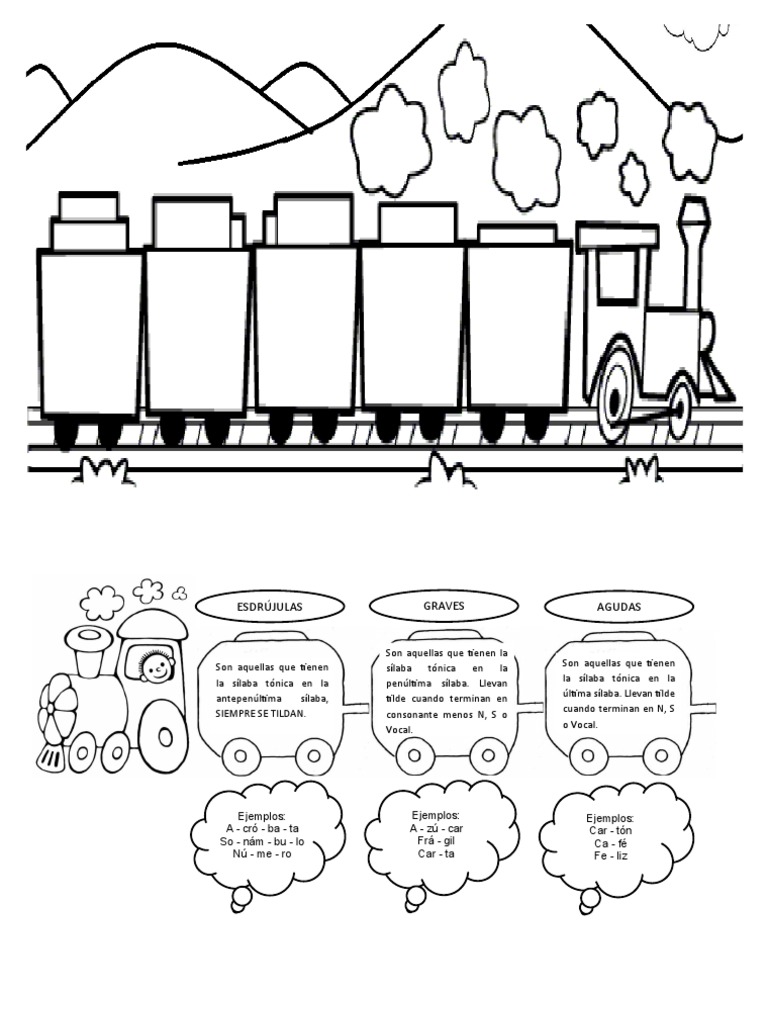 Tren de Acentuacion | PDF | Artes del Lenguaje y Comunicación | Arte