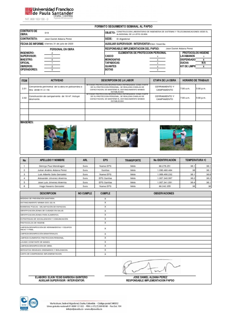 Formato Papso | PDF | Ciencia y Tecnología | Ingeniería