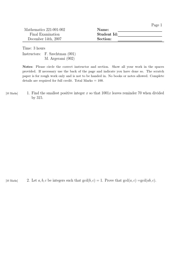 Math 221 221 200730 Final Pdf Function Mathematics 0324