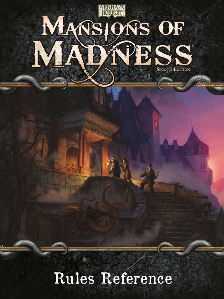 Mansions of Madness Second Editon Rules Reference | PDF | Leisure | Sports