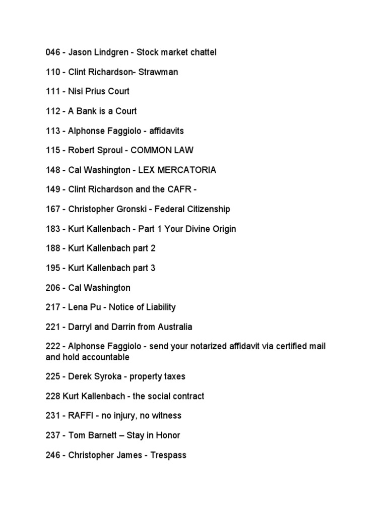 Updated Law Episodes | PDF