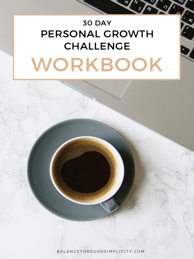 Personal Growth Challenge Workbook | PDF | Meditation | Personal ...