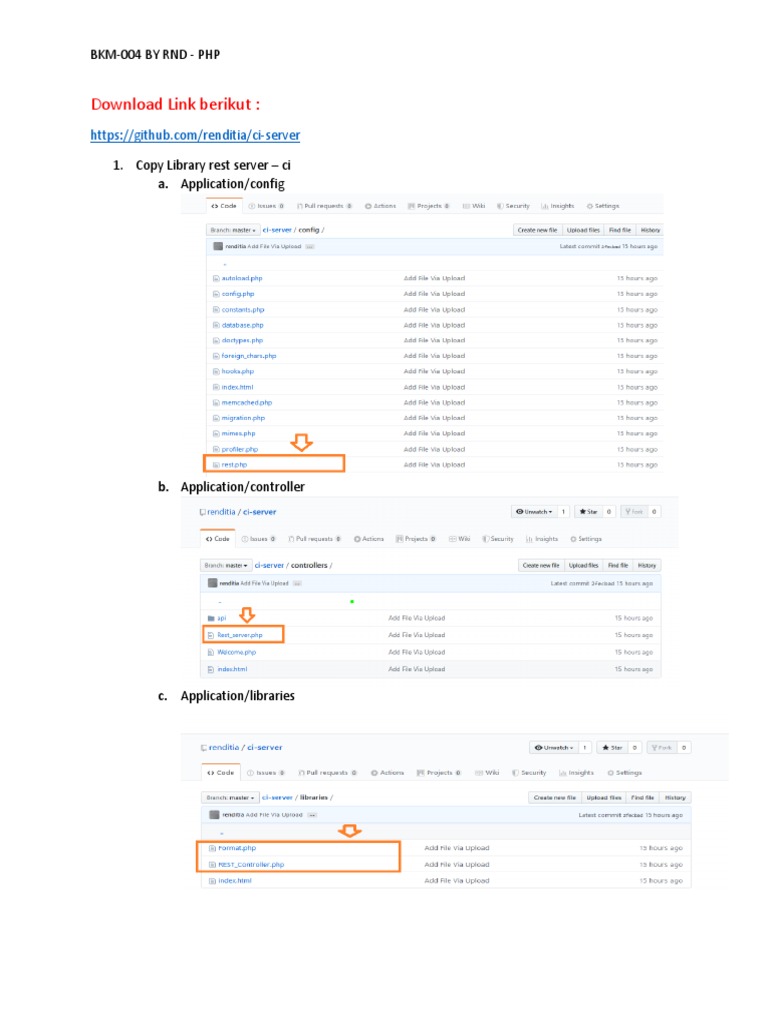 Link Berikut:: A. Application/config | PDF | Business | Computers