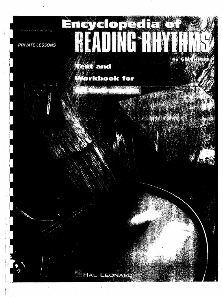 Gary Hess - Encyclopedia of Reading Rhythms | PDF