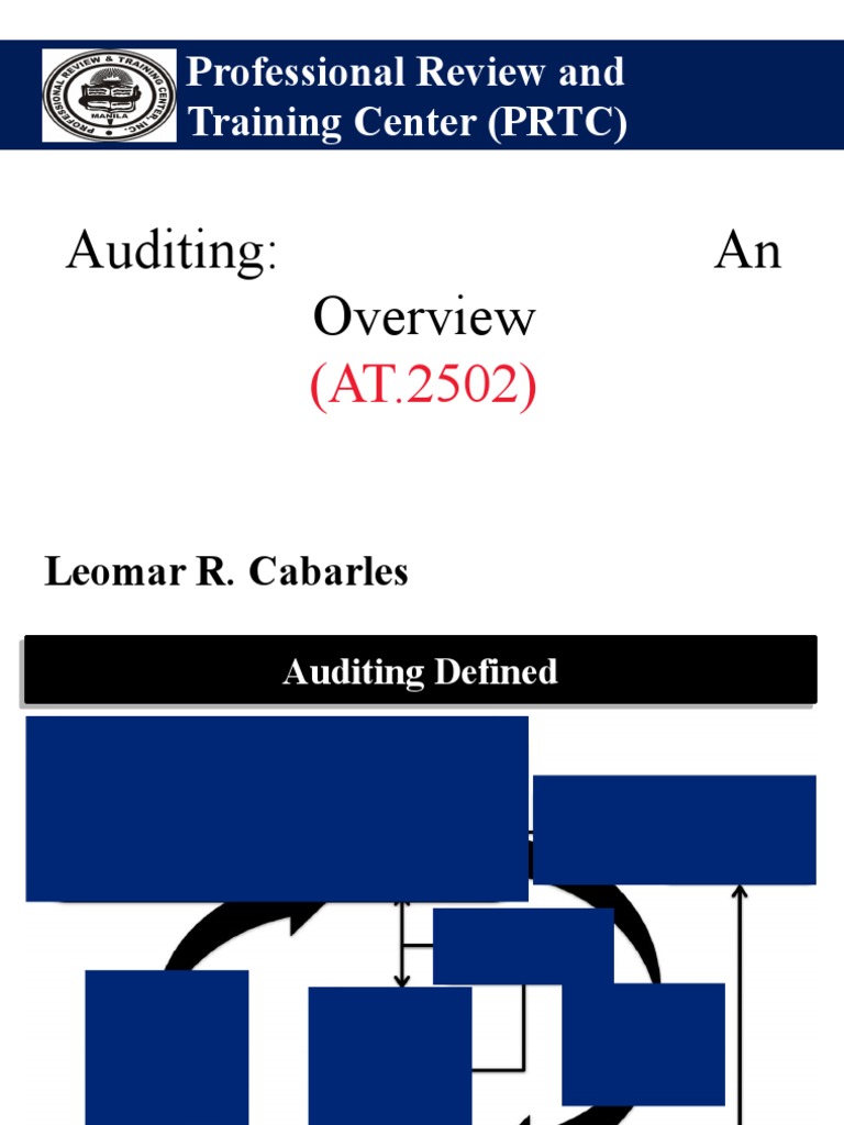 At.2502 Auditing An Overview | PDF | Financial Audit | Audit