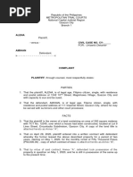 Answer-Unlawful Detainer-Isko Domagoso | PDF | Lawsuit | Affidavit