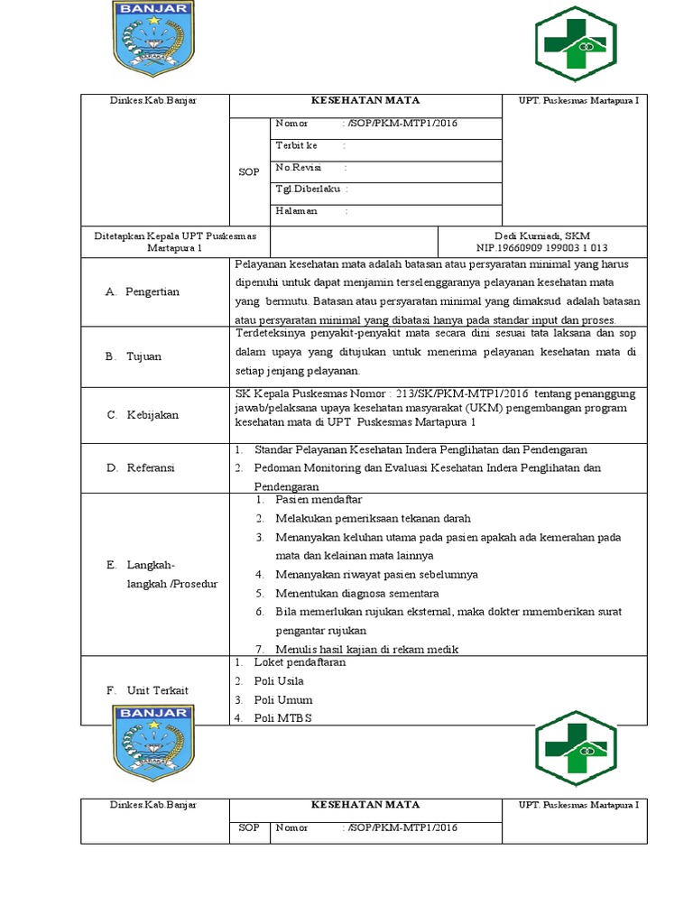 Form Sop | PDF | Pengembangan Diri