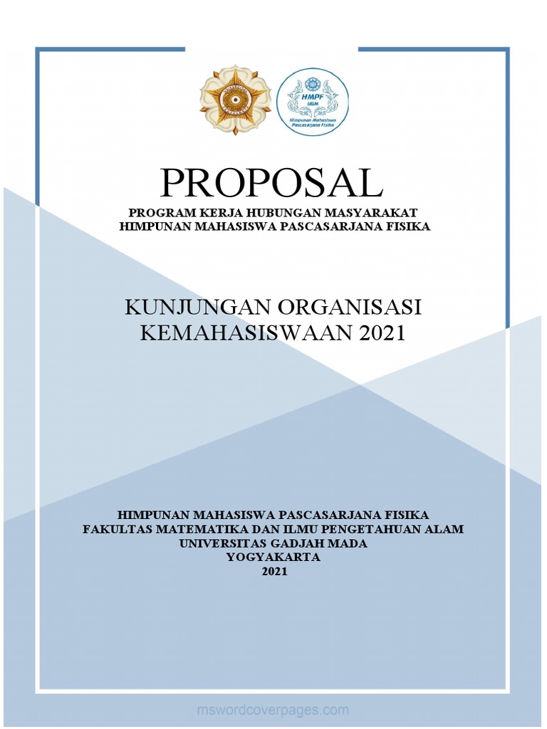 Kunjungan Organisasi HMPF 2021 | PDF | Sains & Matematika