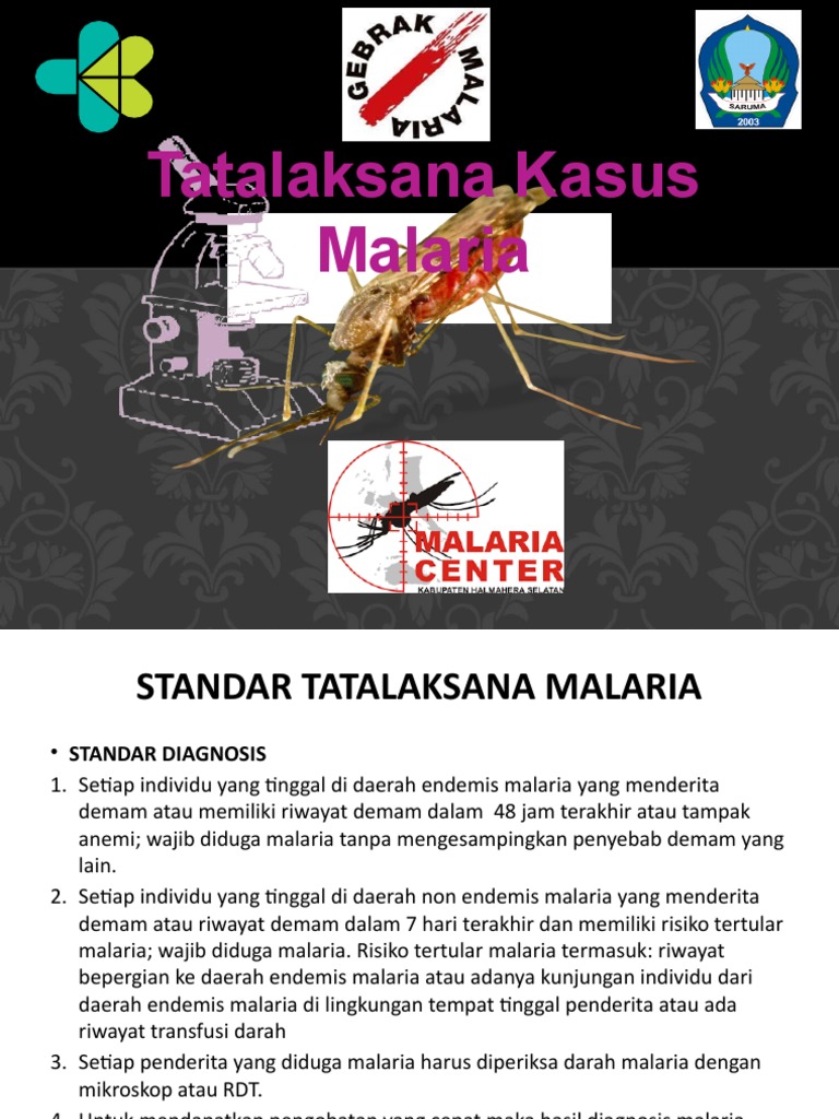 Tatalaksana Kasus Malaria | PDF | Sains & Matematika