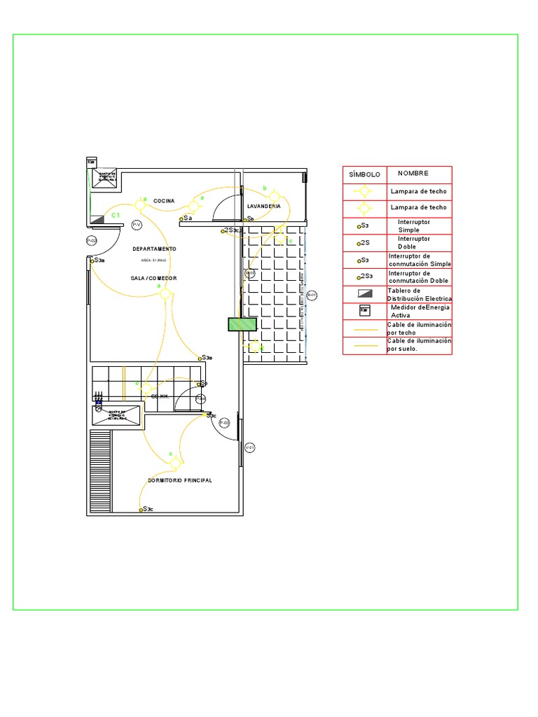 PLANOS ELECTRICOS CL1-Layout1 | PDF