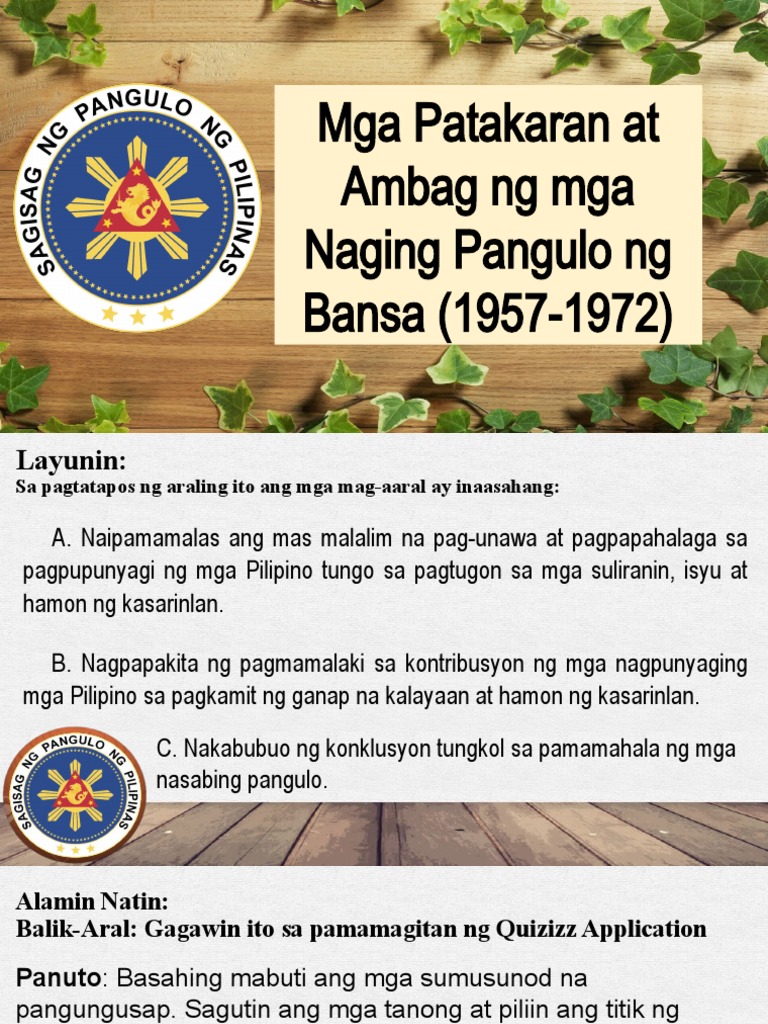 AP 6 Quarter 3 Week 7 | PDF