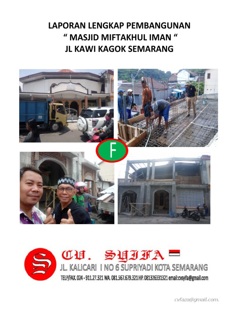 Cover LPJ Masjid Pak Harsono 2019 | PDF