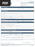 INS Formulario Reclamo | PDF | Cirugía | Hospital