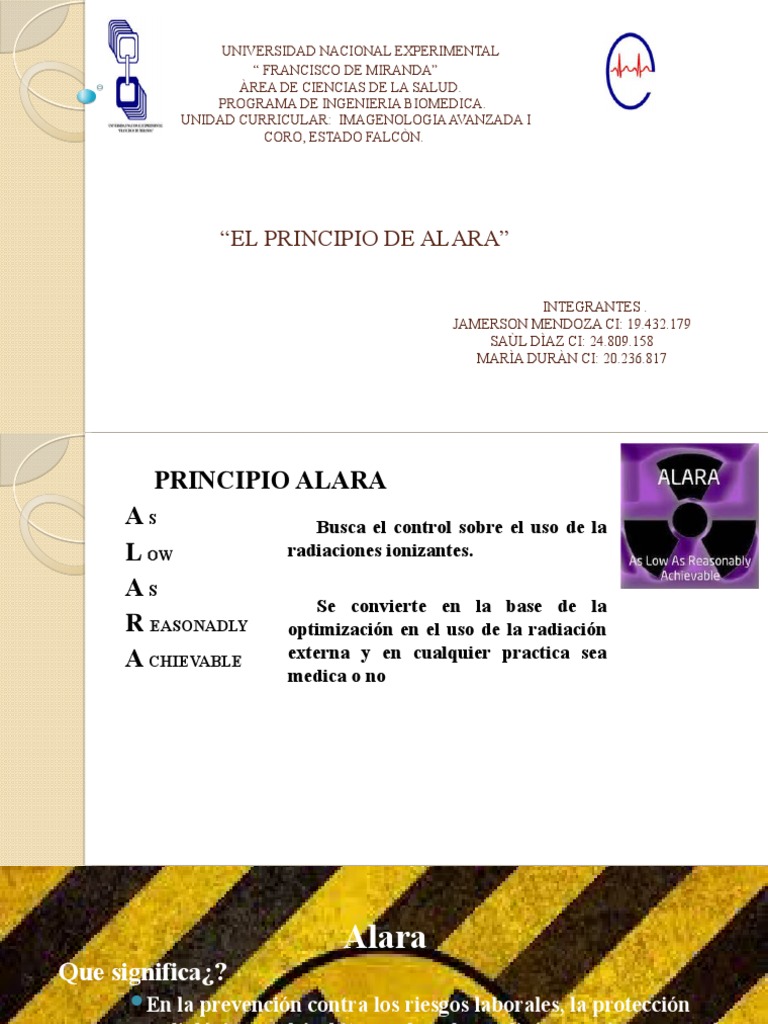 E-Book "Principio de Alara" | PDF | Radiación ionizante ...