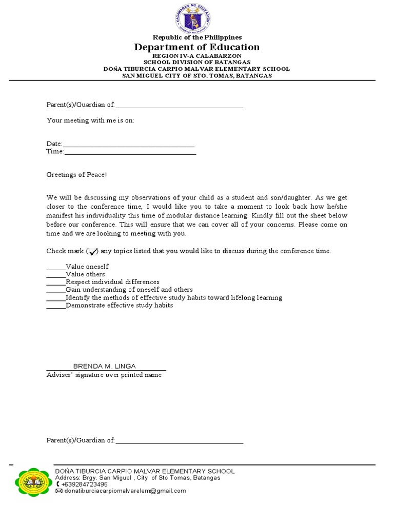 Department of Education: Republic of The Philippines | PDF | Pedagogy ...