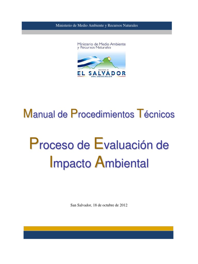 Manual Proceso EIA S Acuerdo 106 19 Oct 2012 | PDF | Tecnología