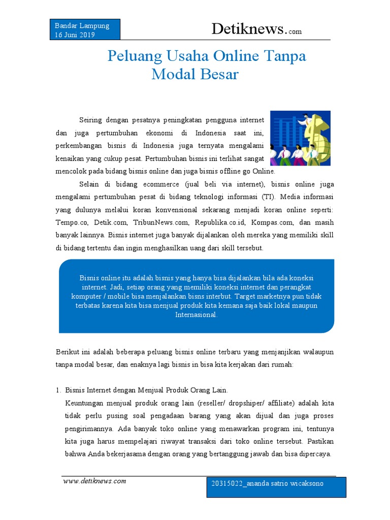 Indentasi-Ananda Satrio Wicaksono | PDF