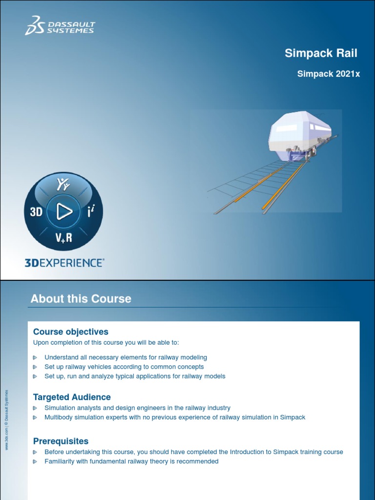 Simpack Rail-Summary | PDF | Simulation | Applied Mathematics