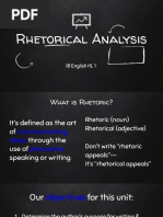 SPACE CAT Rhetorical Analysis Guide | PDF | Argument | Rhetoric