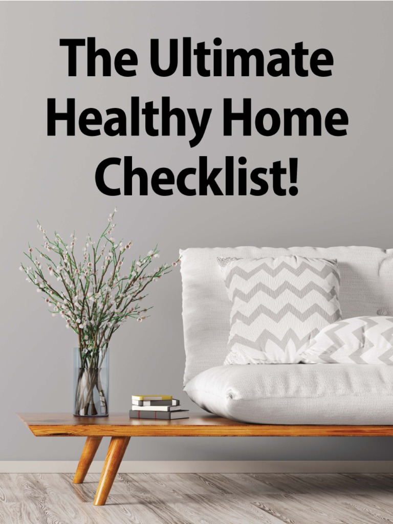 Ryan-Sternagel-Ultimate Healthy Home Checklist | PDF | Cookware And ...