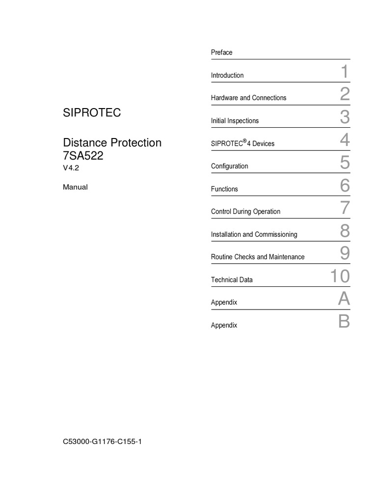 7sa522 Iec | PDF | Input/Output | Parameter (Computer Programming)