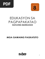 Mathematics 7 LAS Quarter 3 | PDF | Angle | Perpendicular