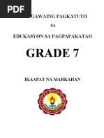 Esp 7-Quarter 2-Module 1 | PDF