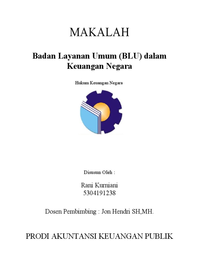 Makalah BLU | PDF