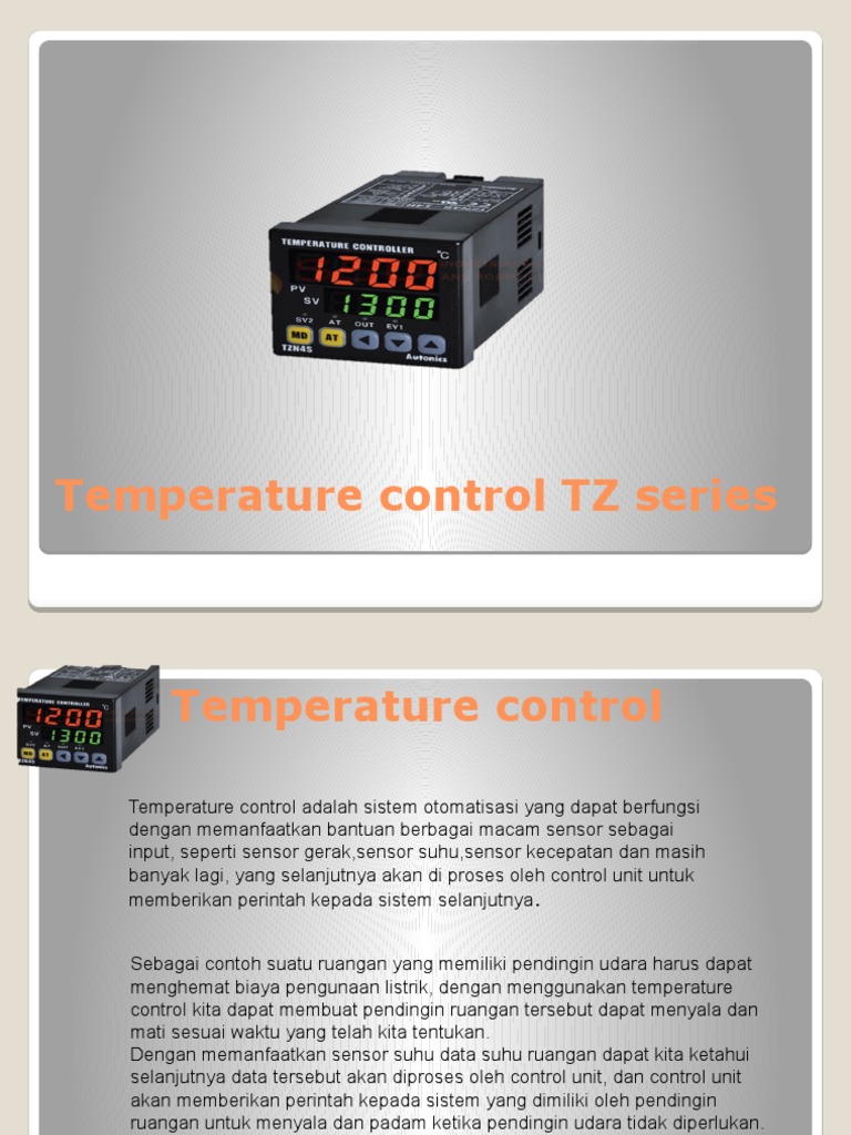 Temperature Control | PDF